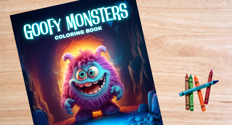“Goofy Monsters” Coloring Book is Now Available! – Hey, Jason Salas!